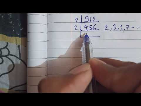 prime factors of 912