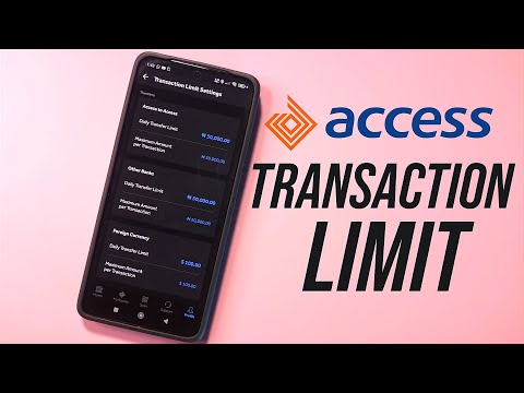 Fix Access Bank Transaction Limit Edit Problem