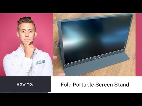 How to Fold Portable Screen Stand