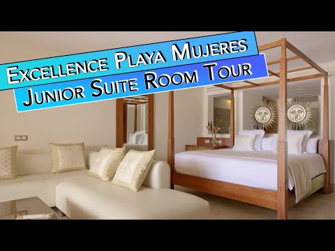 🏝 Excellence Playa Mujeres Junior Suite Tour - Swim Up or Balcony Oasis Revealed