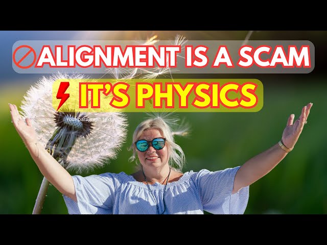 The Truth About Manifestation: Why Alignment Isn't the Key to Success ...