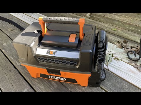 RIDGID NXT Shop Vac Review
