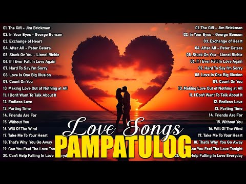 ๐ pampatulog love songs nonstop tagalog 80 90 ๐น tagalog love songs 80's 90's๐