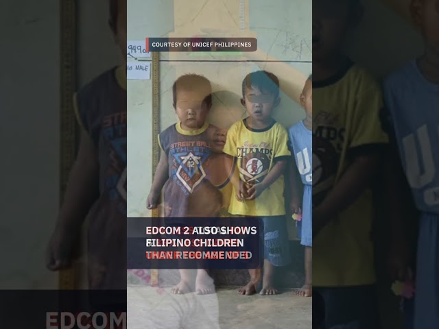 Philippine economy growing, but 1 in 4 young children still stunted
