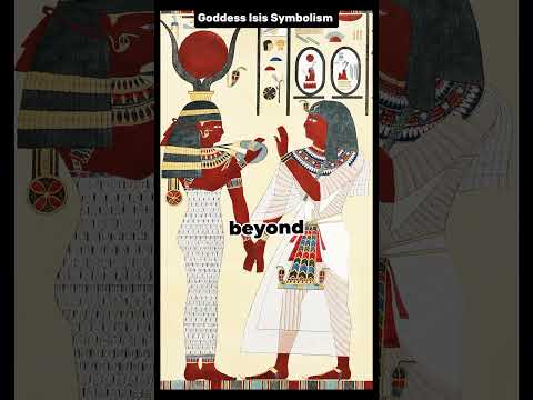 Goddess Isis Symbolism #shorts #ancienthistory #ancientegypt #l