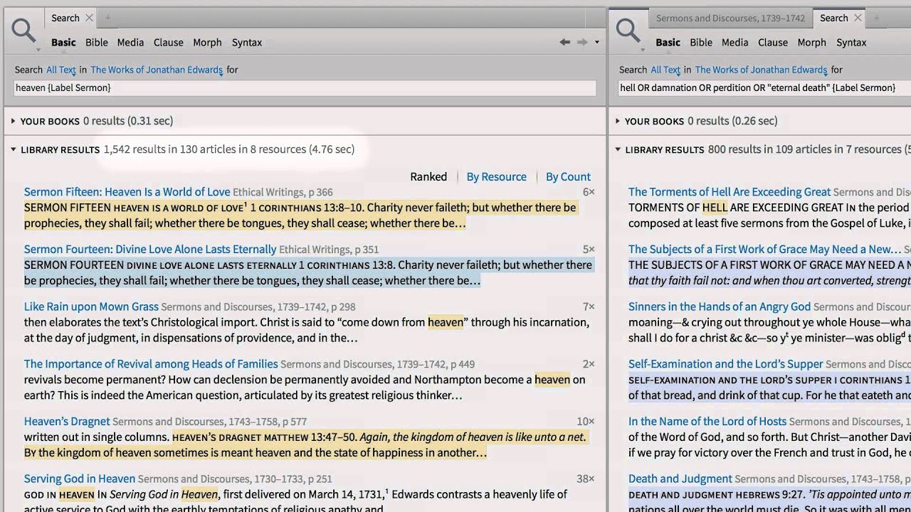 Explore The Works of Jonathan Edwards | Logos Bible Software