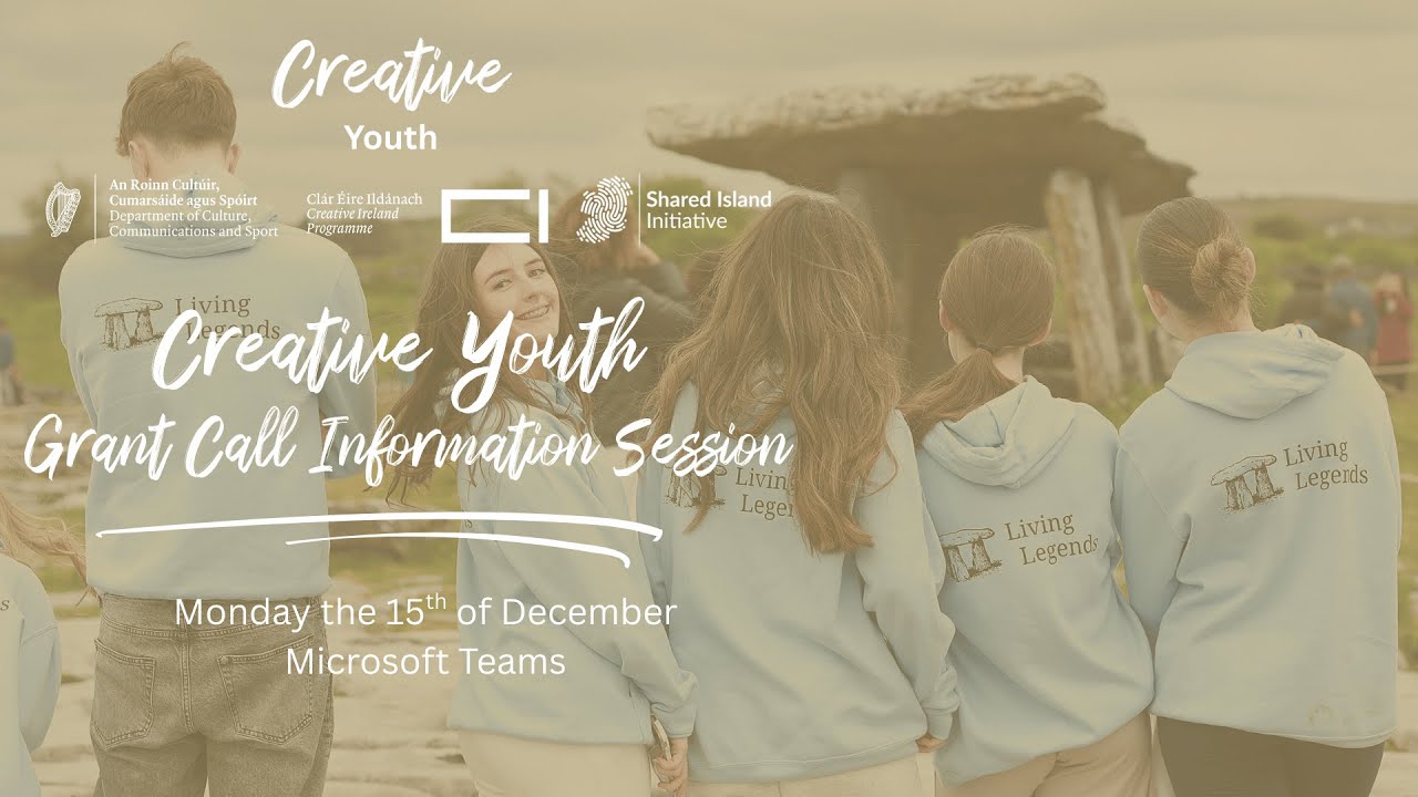 Creative Youth Grant Call 2026 Information Session