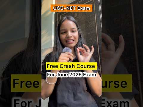 UGCNET Free Crash Course๐ฅPaper1 + Paper2 English #ugcnetexam #jrf #ugcnet #june2025 #nta #exam