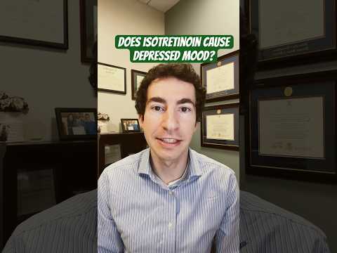 Does Accutane (isotretinoin) cause mood changes? (Yes and No) | Dermatologist explains