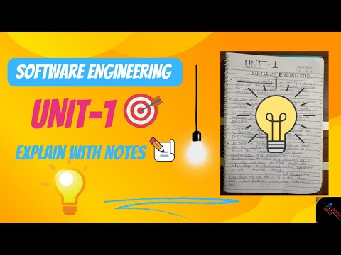 software Engineering / unit-1 / Explanation / with notes @digitalskillz7312
