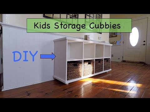 Storage Cubbie // Shelf for Kids Toys