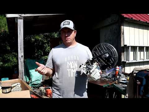 How To Rebuild A Blown Up Chainsaw Stihl 044 440 Pt4