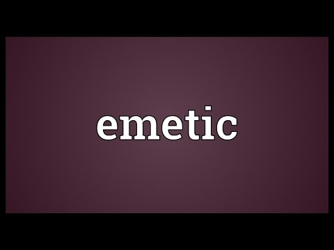 Emetic Meaning