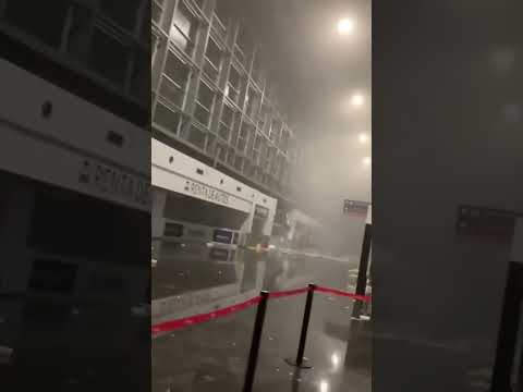 Acapulco Airport after CAT5 Hurricane Otis. #hurricanotis #otis #huracan #acapulco #Mexico