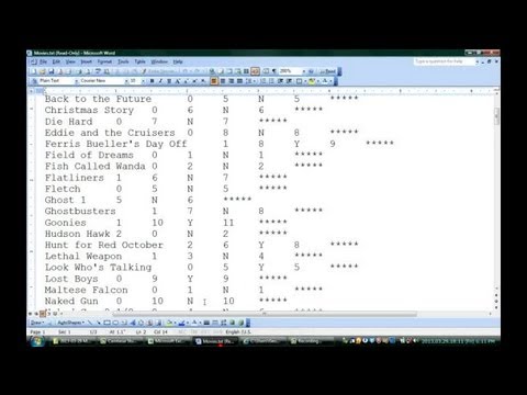 How to Convert Microsoft Excel Files to Text : Microsoft Office Software