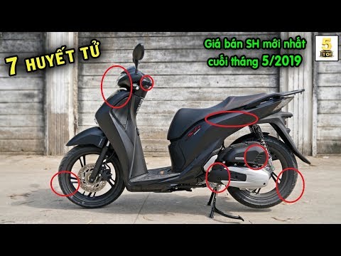 7 HUYẾT TỬ trên Honda SH 2019 ▶️ Hỏi giá SH 2019 mới nhất cuối tháng 5 🔴 TOP 5 ĐAM MÊ