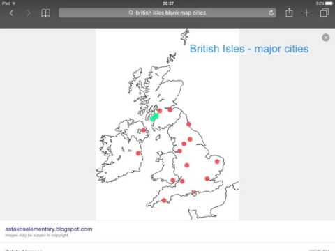 Let's revise: British Isles cities