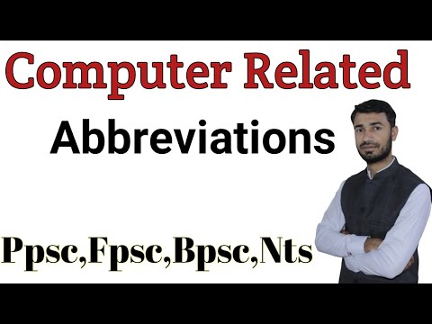 computer abbreviations full form | computer abbreviations a to z | computer abbreviations mcqs
