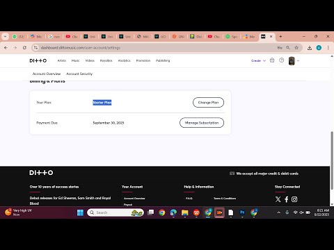 Ditto music always redirect you to make new payment - How to know if your payment is successful