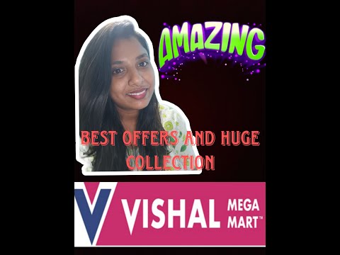 Visit to Vishal Mega Mart | Exclusive Offers | Huge Collection | Nivedita Kathirvelu ✨