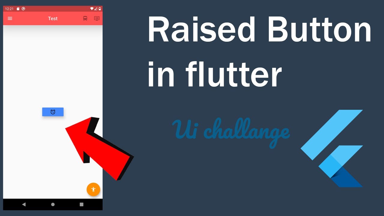 Raised button--How to make button in flutter