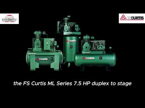 The Secret of the FS Curtis ML Series DUPLEX Air Compressor | Omaha Pneumatic Equipment Company