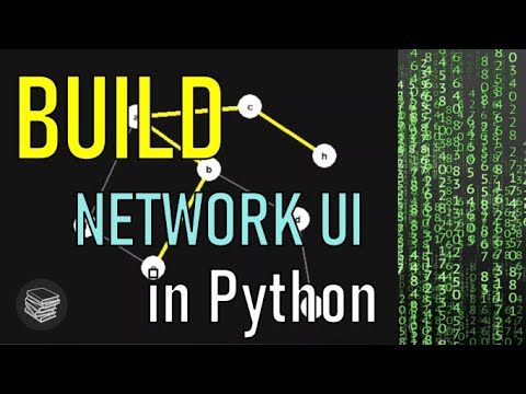 UI for Network Visualisation and Pathfinding - Python (Networks Part 4)