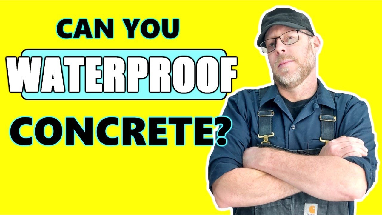 Is Concrete Waterproof?
