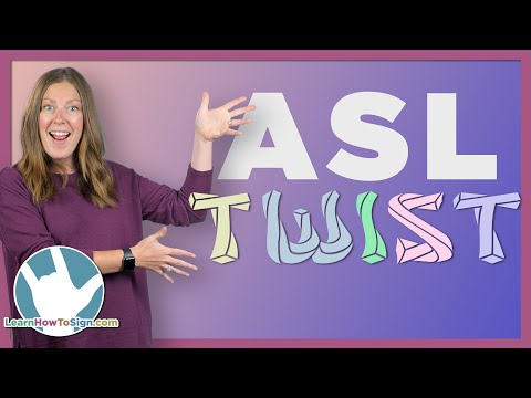 ASL Fingerspelling & Numbers Twist | Sign Language For Beginners