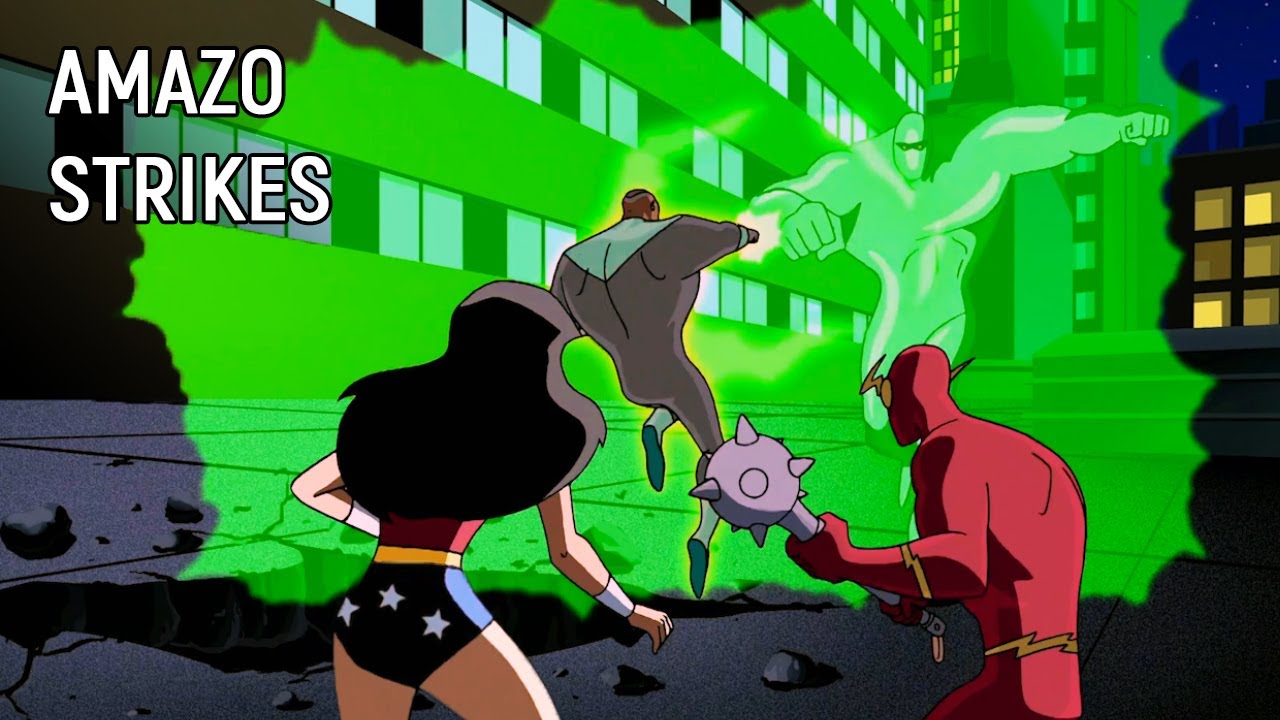 Justice League VS AMAZO : 1 VS 7