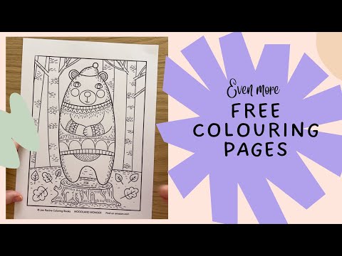 Even more free Colouring Pages - Adult Coloring