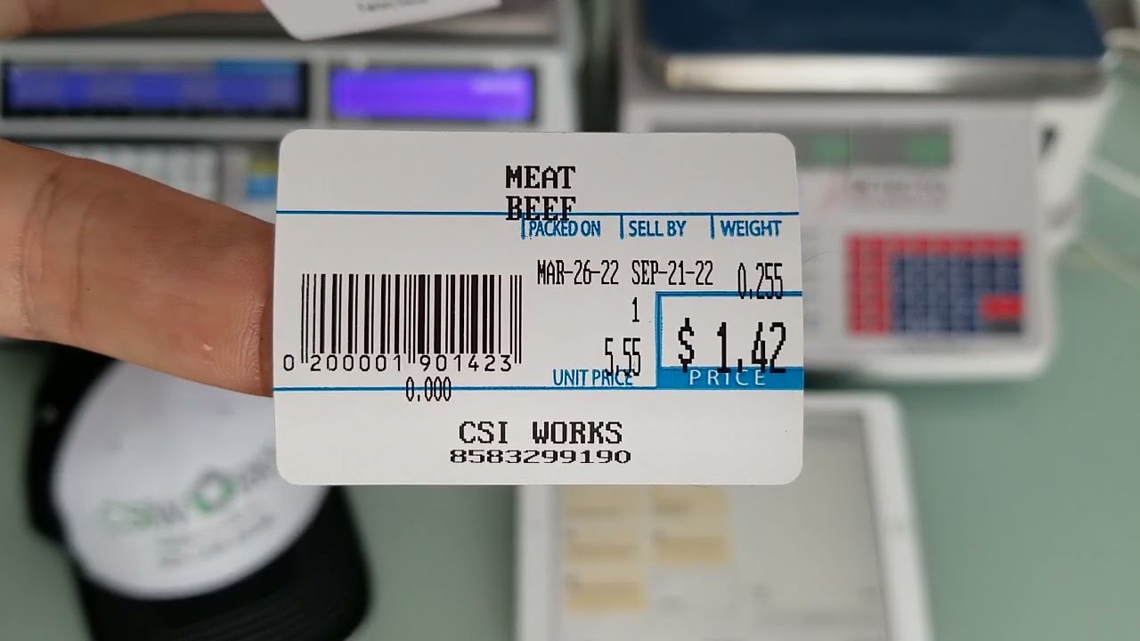 Price Embedded vs Weight Embedded Barcodes Explanation