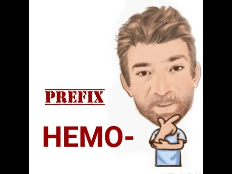 English Tutor Nick P Prefix (34) Hemo- (Origin)