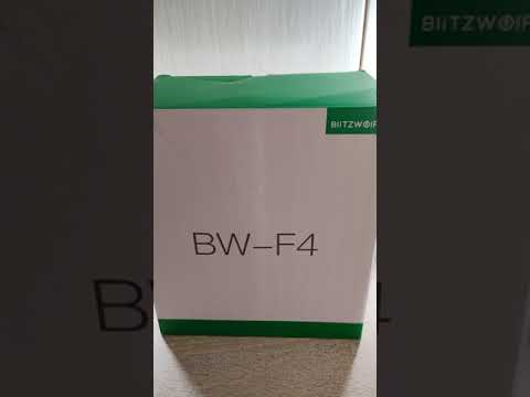 BlitzWolf BW-F4 5 Blades Retractable Clip Folding Fan Wall-hanging Fan Desktop Packaging Box #short
