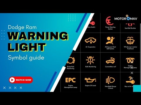 Learn Dodge Ram Warning Light Symbol Guide to Avoid Serious Issues