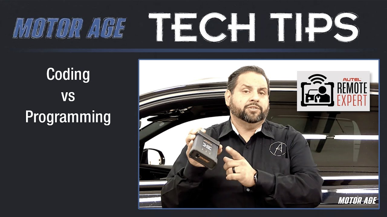 Understanding the difference between automotive programming and coding with the Autel MS909