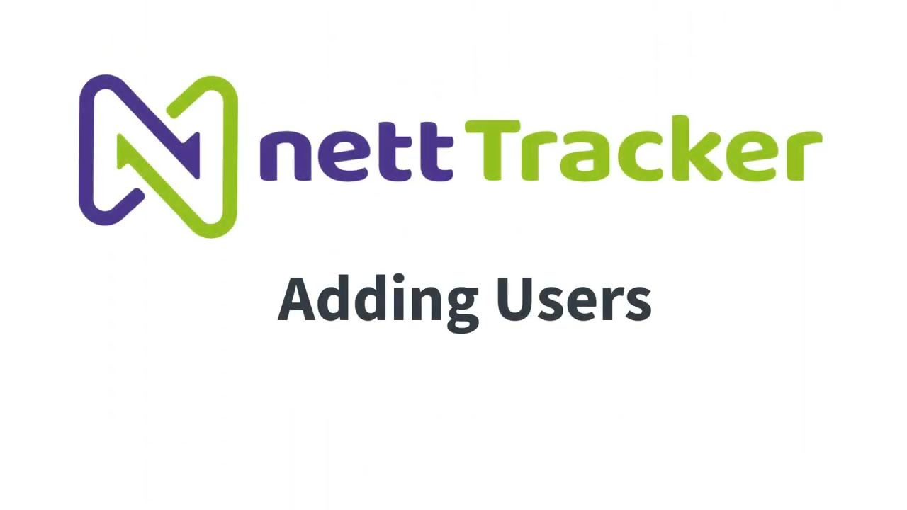 nettTracker - Adding Users
