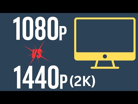 1080p vs 1440p (2K) Screen Resolutions