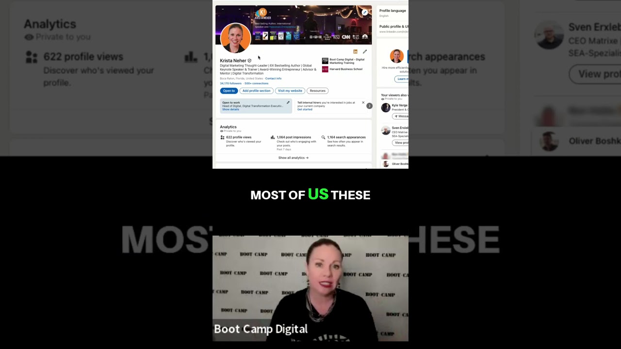 Attract opportunities using your LinkedIn profile.