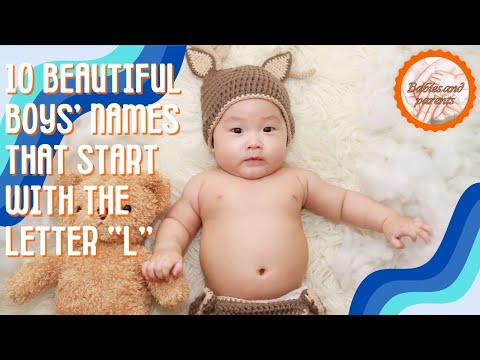 10 Beautiful Boys' Names That Start With The Letter L | Following the alphabet