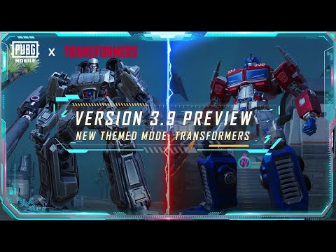 3.9 Update with the ultimate Megatron vs. Optimus Prime clash | PUBG MOBILE Pakistan Official