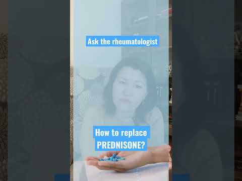 How can I replace prednisone? #rheumatoidarthritis #prednisone
