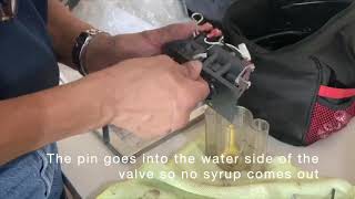 Installing a Water Button on an LEV Valve