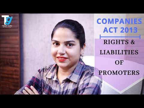 RIGHTS & LIABILITIES OF PROMOTERS || PROMOTION OF A COMPANY || FORMATION OF A COMPANY || THEORY GURU