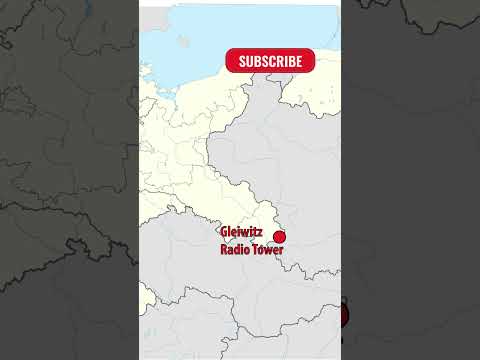 August 31, 1939: Prelude to War - The Gleiwitz False Flag Incident #shorts