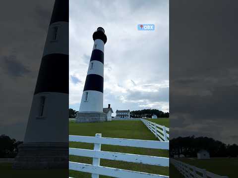 150 yr old lighthouse in the OBX | The OUTER BANKS, NC 🌊 Bodie Island Lighthouse #roadtrip