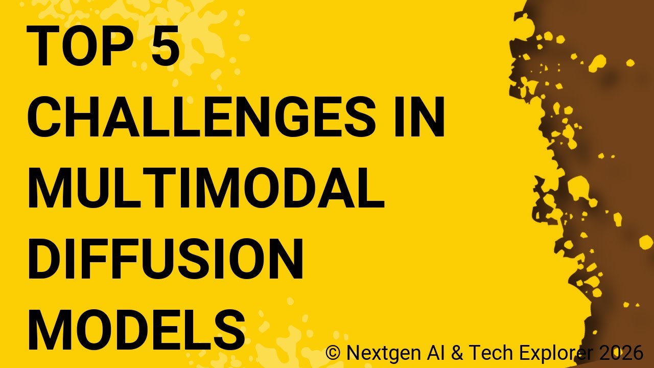 Top 5 Challenges in Multimodal Diffusion Models