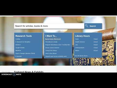 UNC-Chapel Hill Libraries