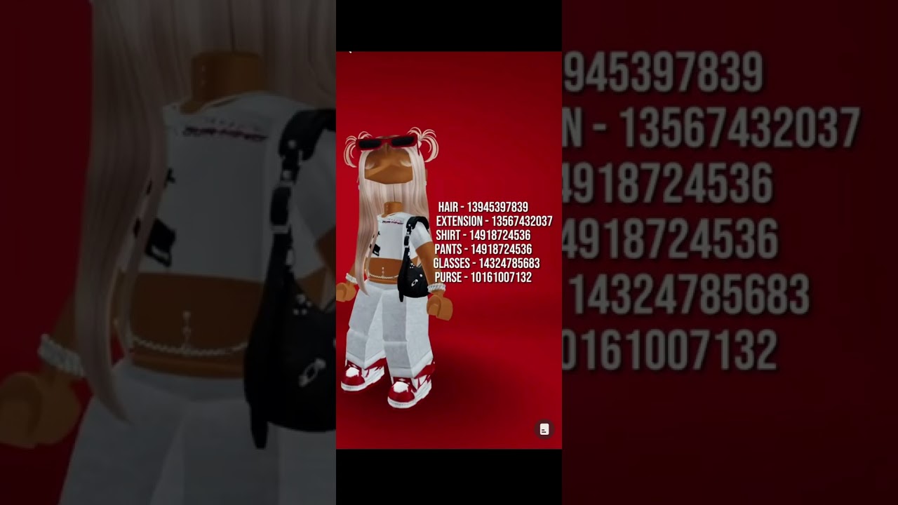 Baddie outfit codes #roblox #robloxfits #outfit