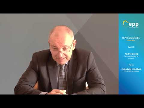 EPP Family Talks with focus on the Recovery Plan - Andrej Šircelj